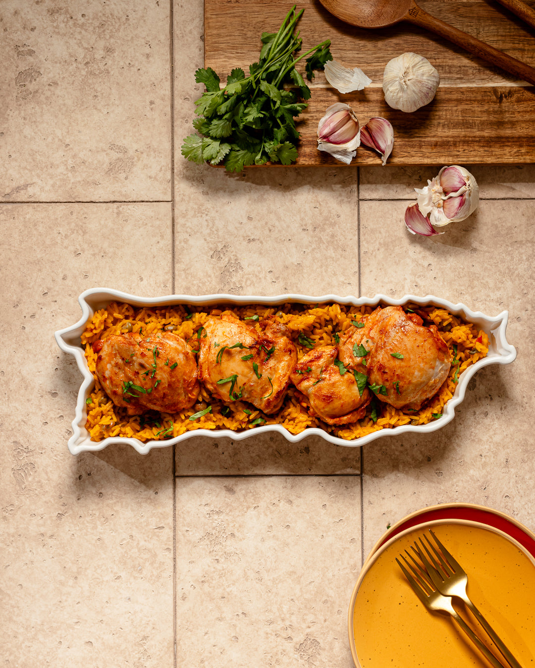 Puerto Rico Themed Plate Serving Tray Dish Platter Pie Plate – Lark at Home