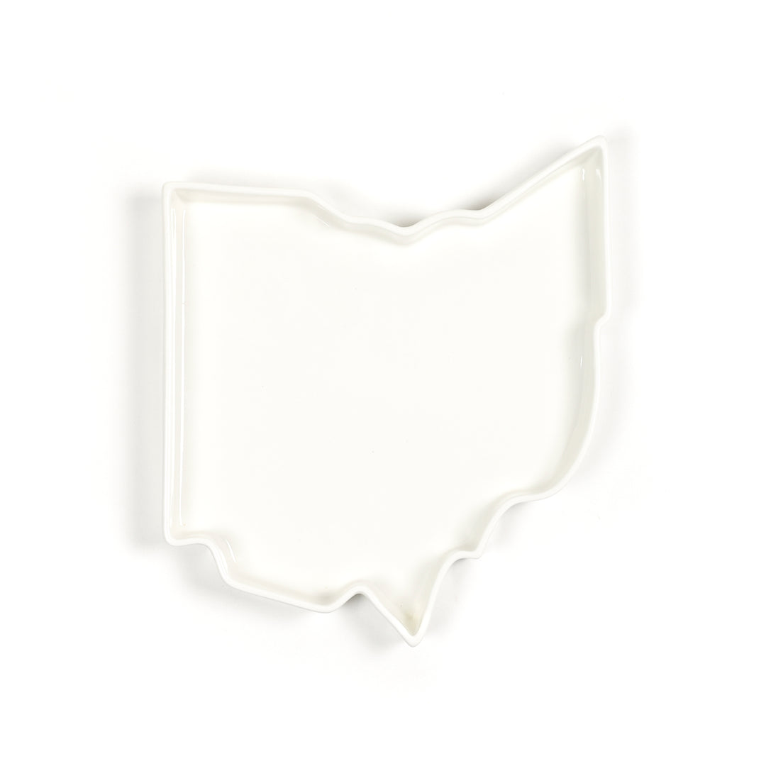 Ohio State Themed Plate/Serving Tray/Dish/Platter/Pie Plate – Lark at Home