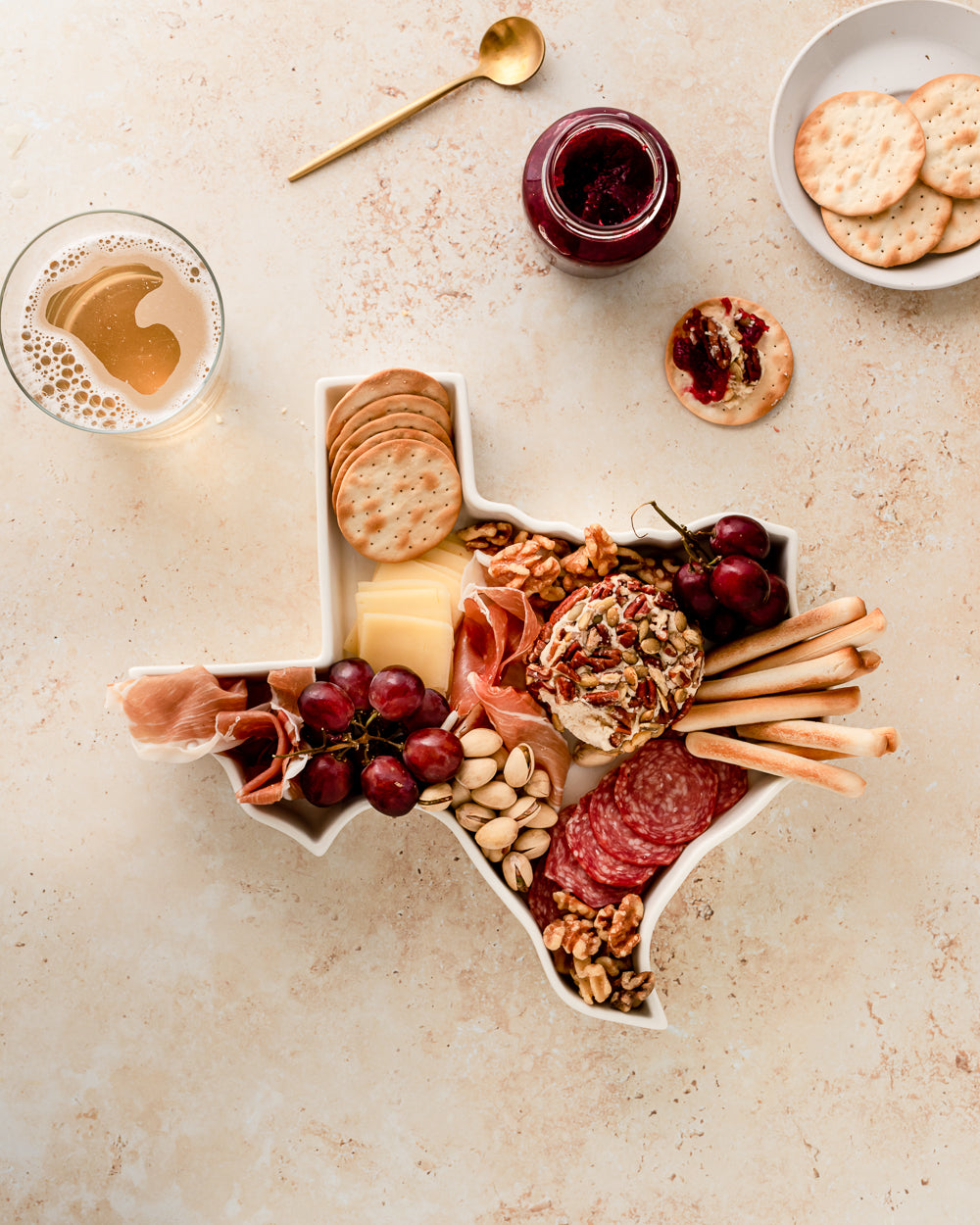 Texas State Shaped Plate - Kitchen, Gift & Home Décor - Lark at Home
