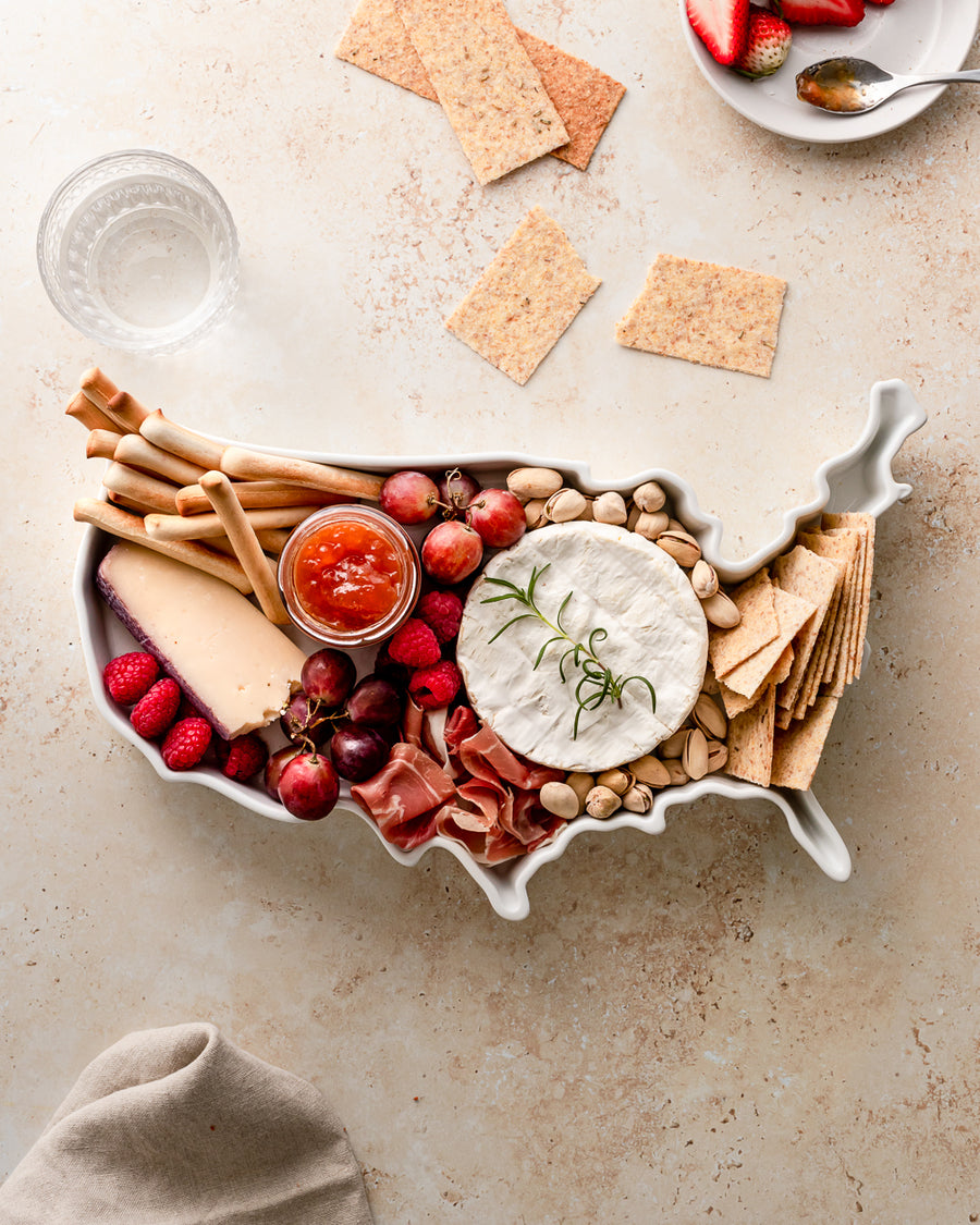 USA World Plate Themed Plate/Serving Tray/Dish/Platter/Pie Plate – Lark ...